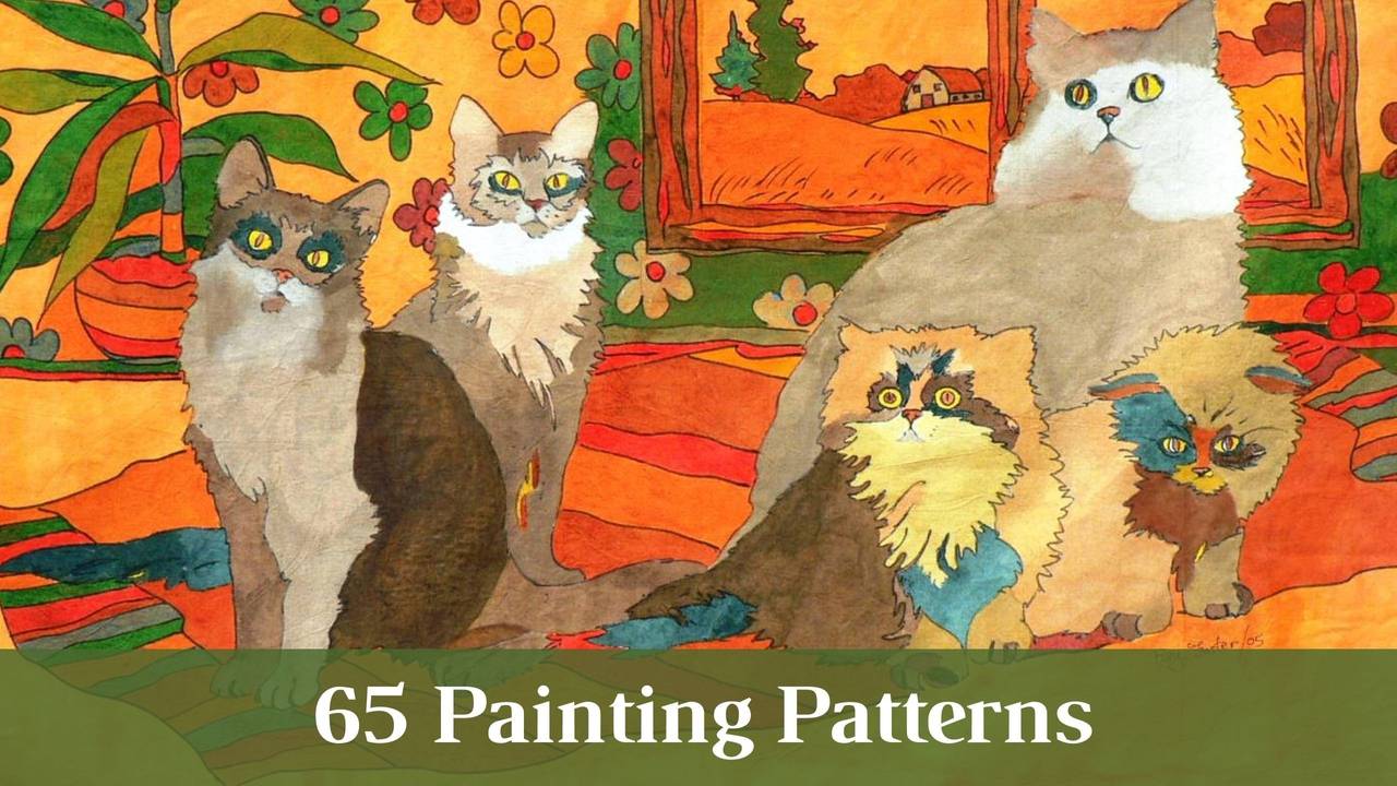 65 Painting Patterns for Artists With Dementia