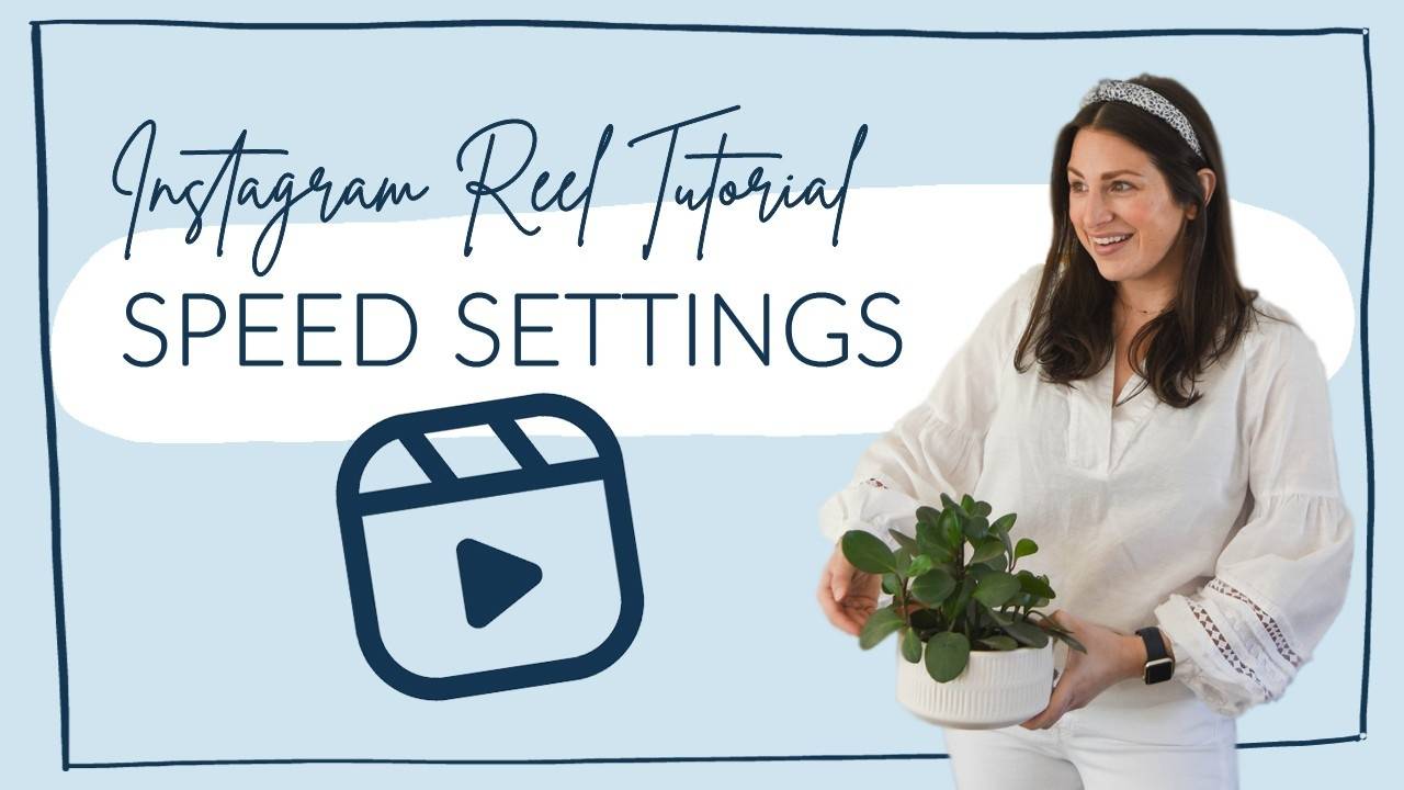 Instagram Reel Tutorial: How to use Speed Settings