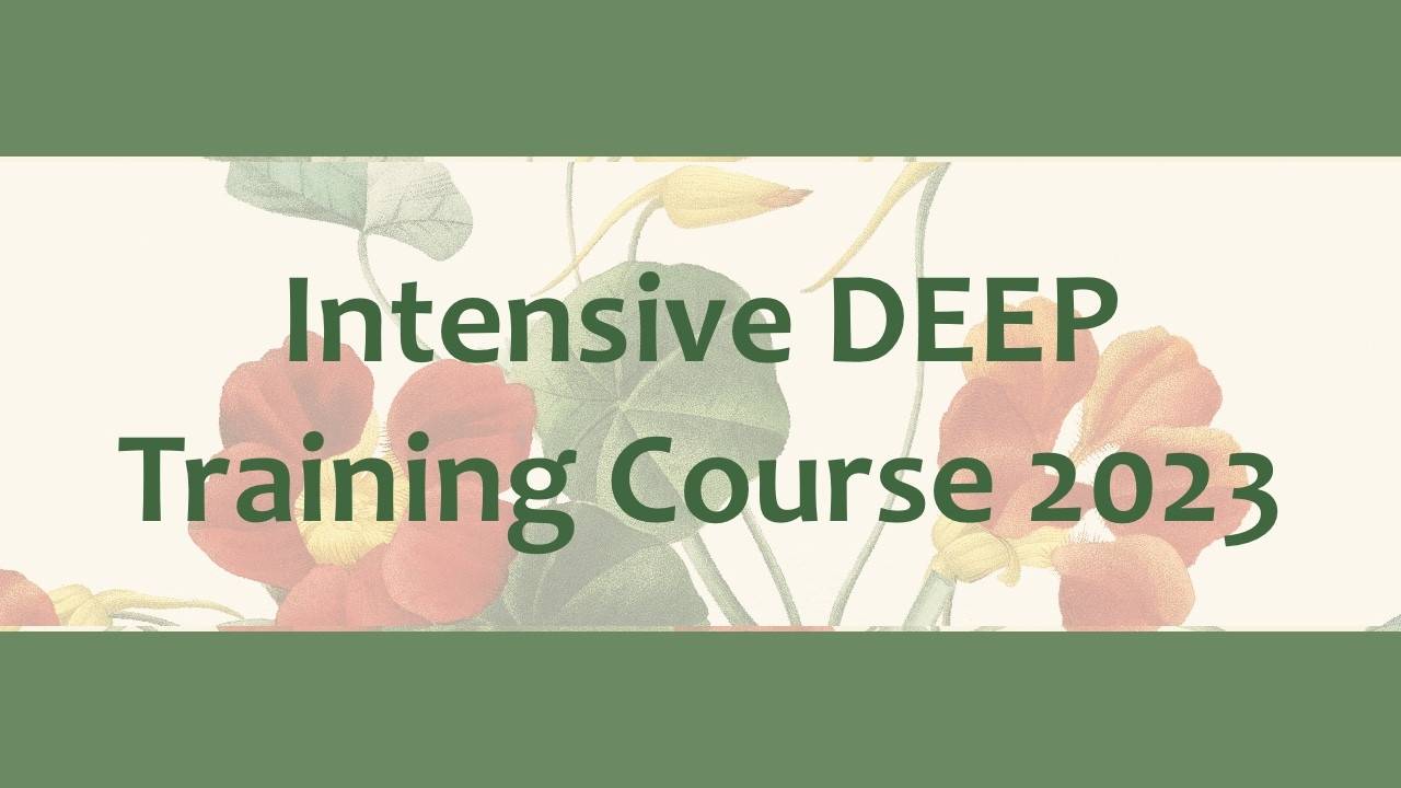 Intensive DEEP Training Course 2023