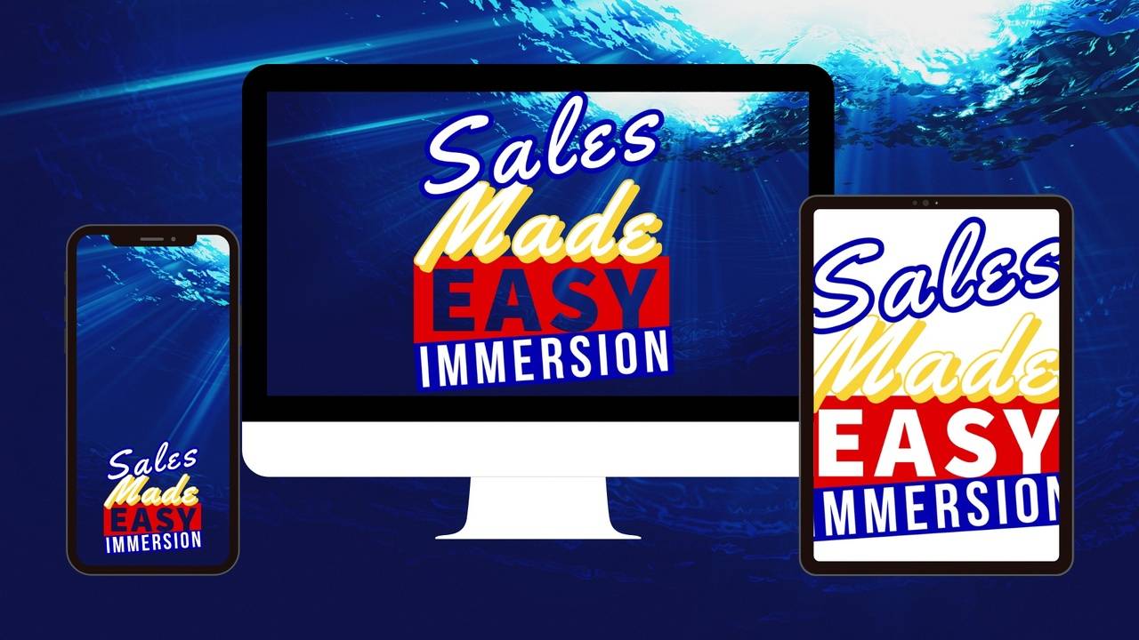 Sales Made Easy Immersion