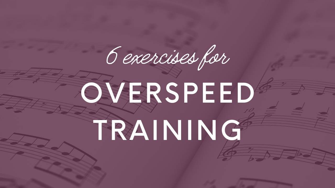 Overspeed exercises for clarinetists