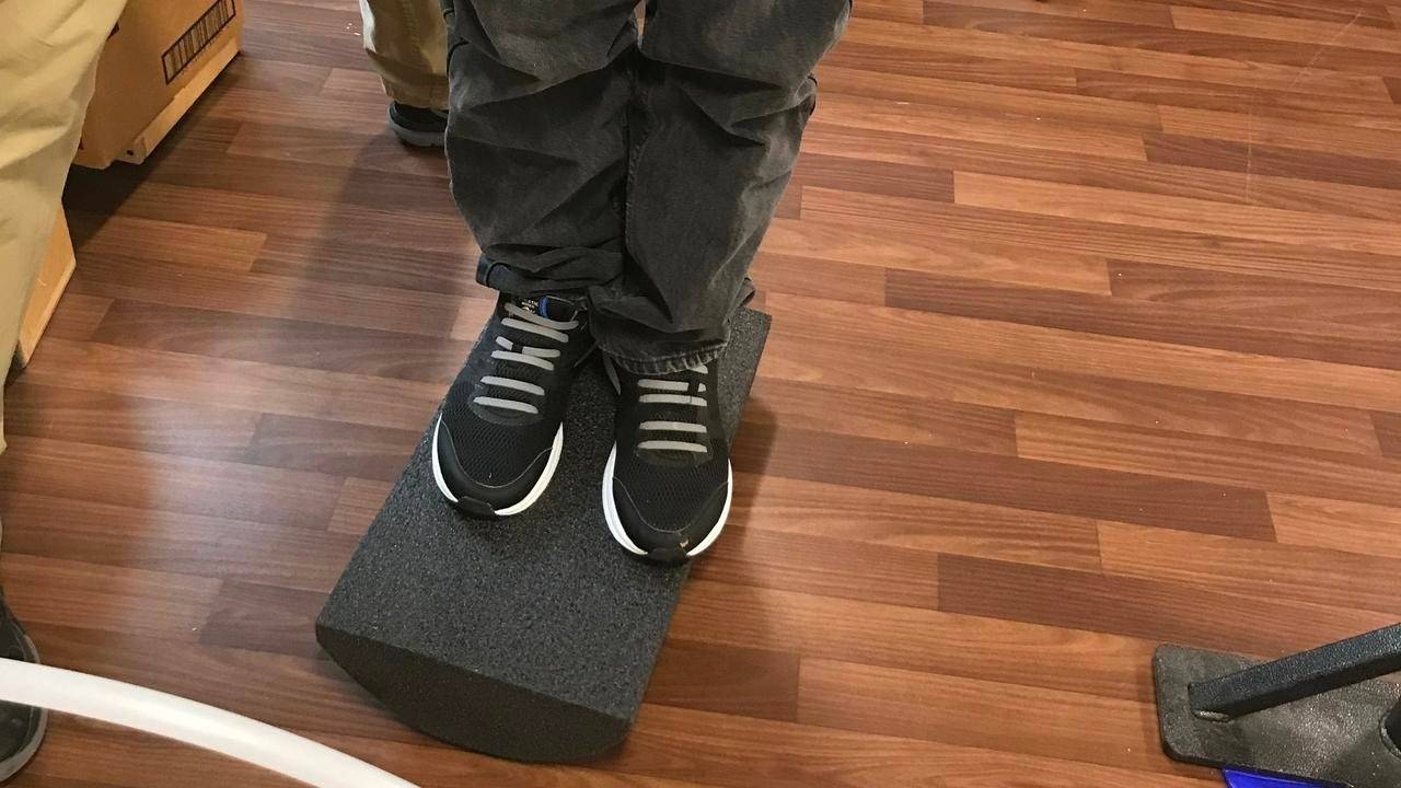 Ankle Strategies on Unstable Surfaces