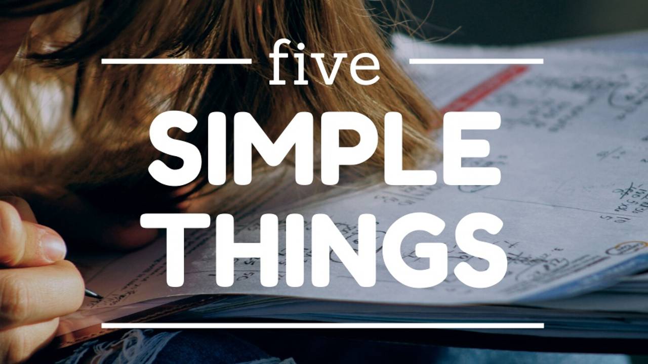 Simple things to help high schoolers learn math easier