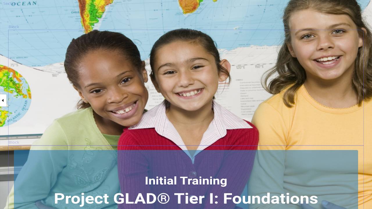 Project GLAD® Tier I: Foundations Training