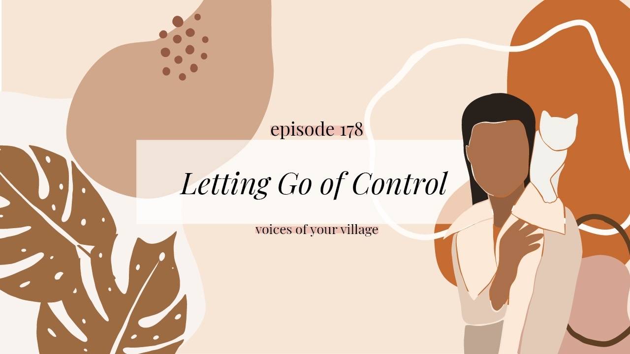 Letting go of control