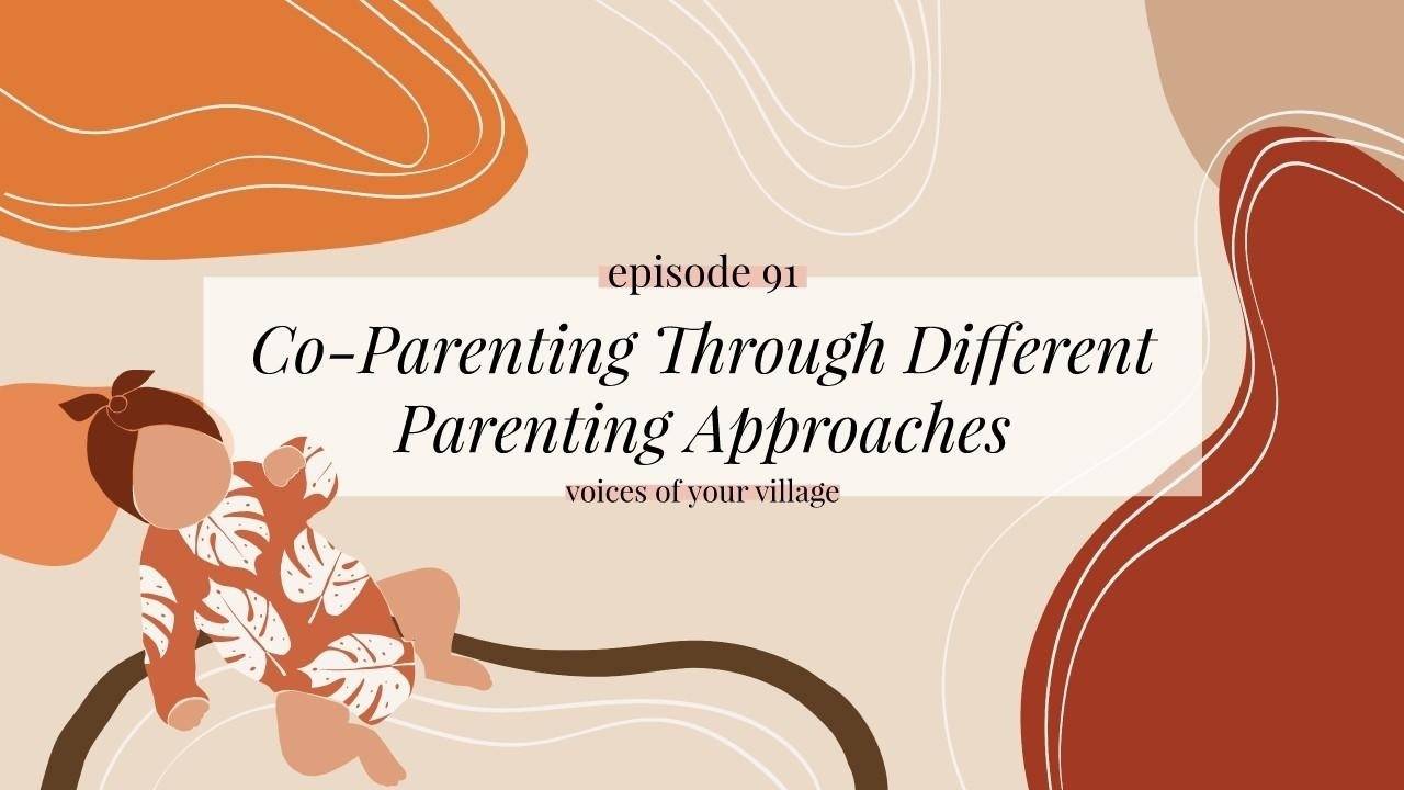 Co-parenting through different parenting approaches