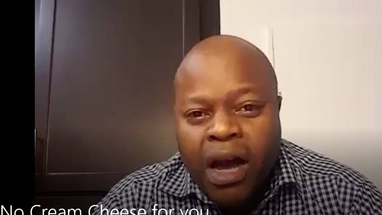 No Cream Cheese for you!