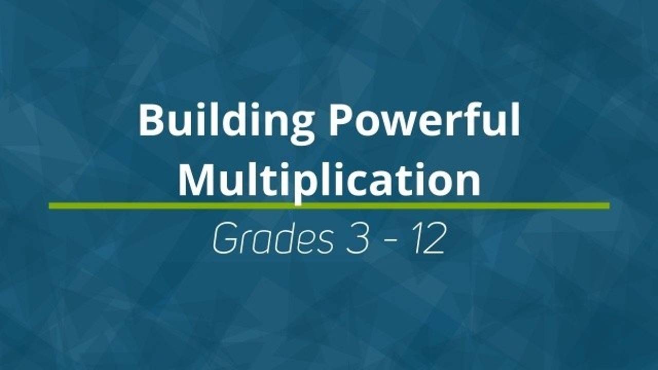 Multiplication Workshop