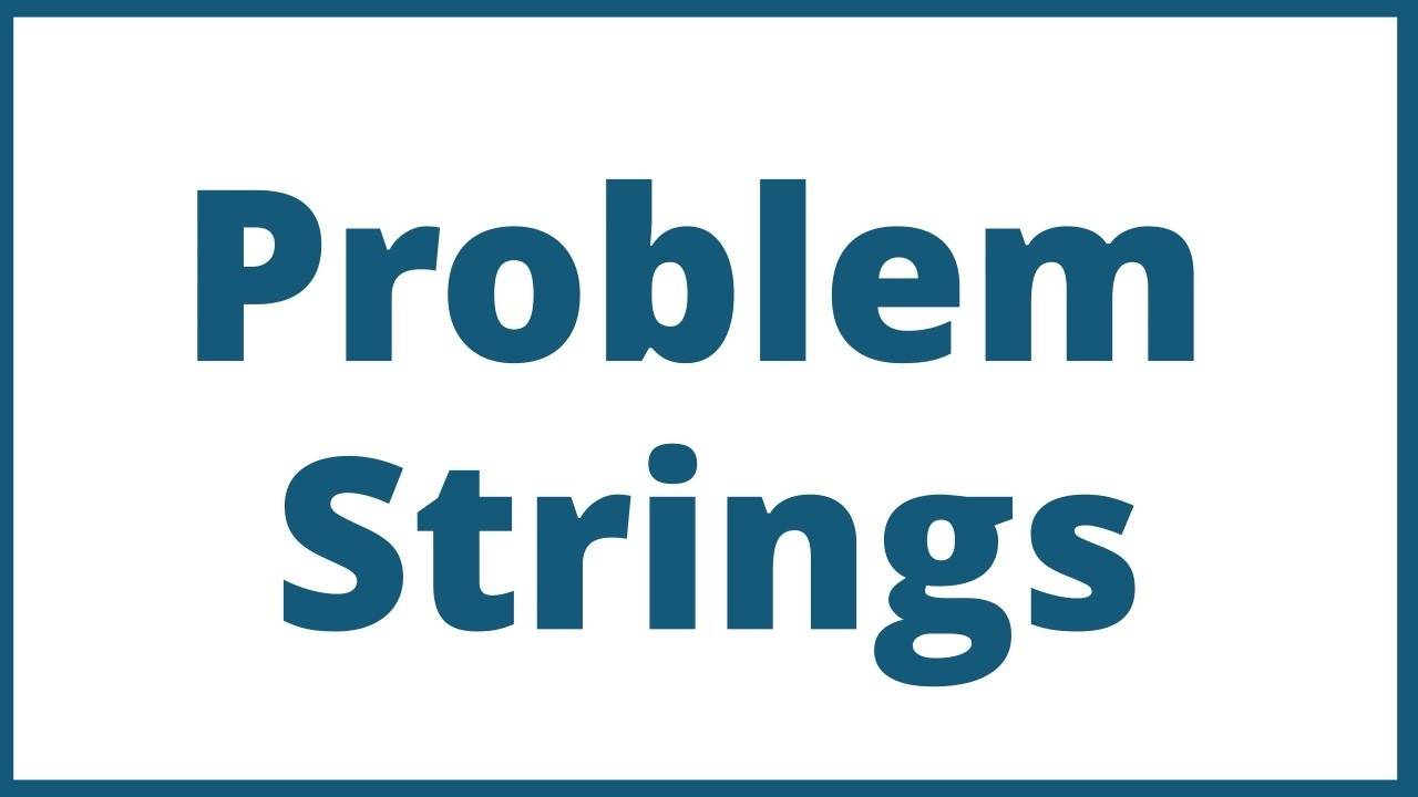 Problem Strings Redirect