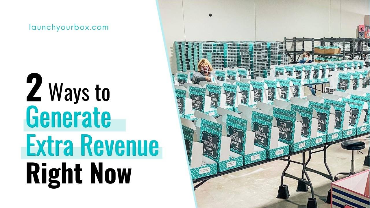 How to Generate Extra Revenue Right Now