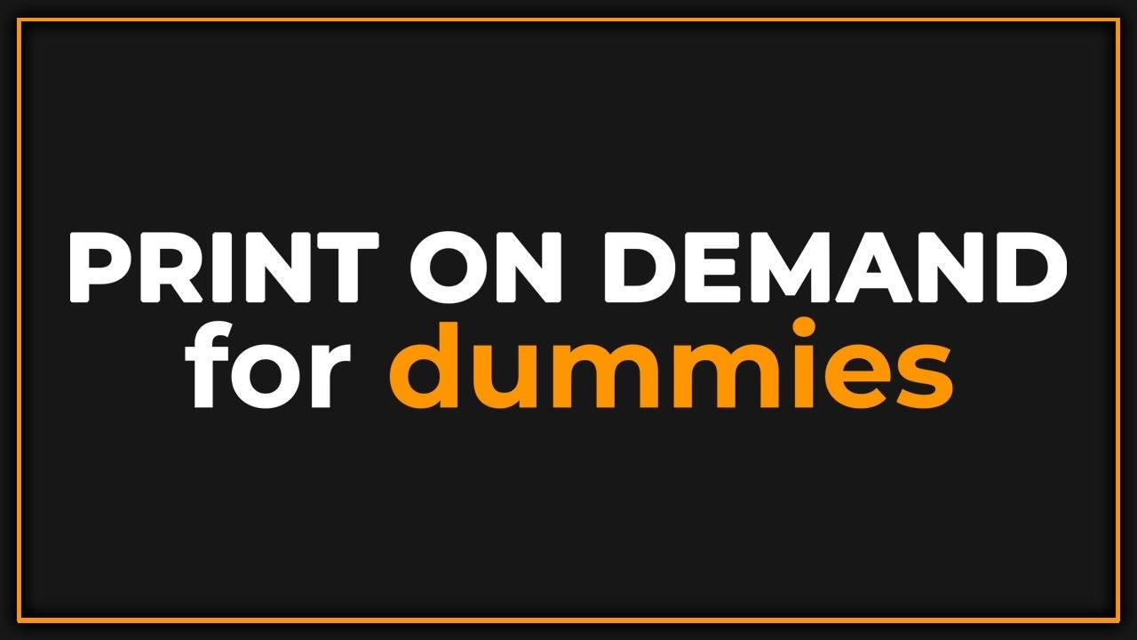 POD For Dummies (Bonus Offer)