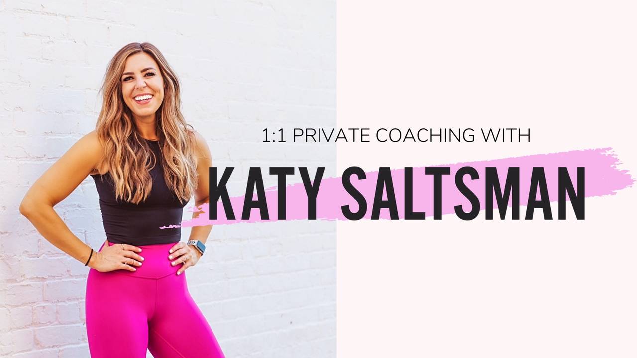 1:1 Coaching with Katy Saltsman