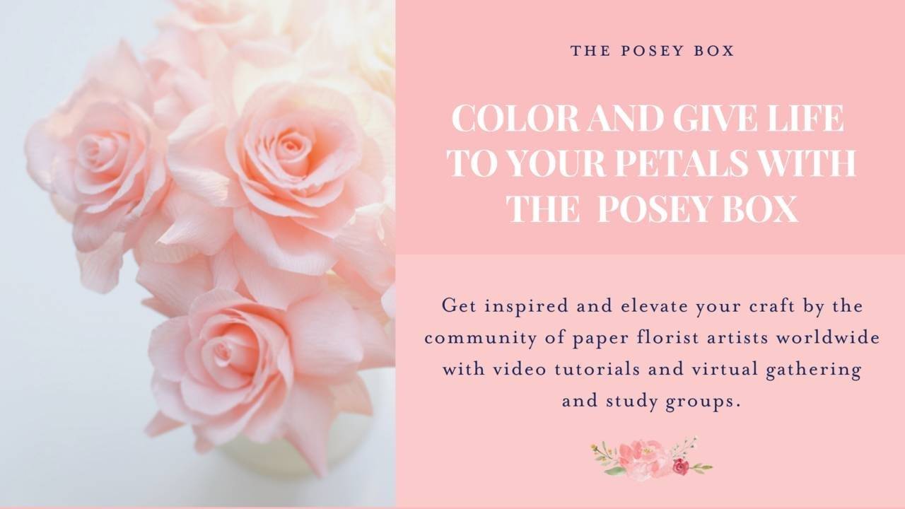 Learn Basic Paper Flower Techniques