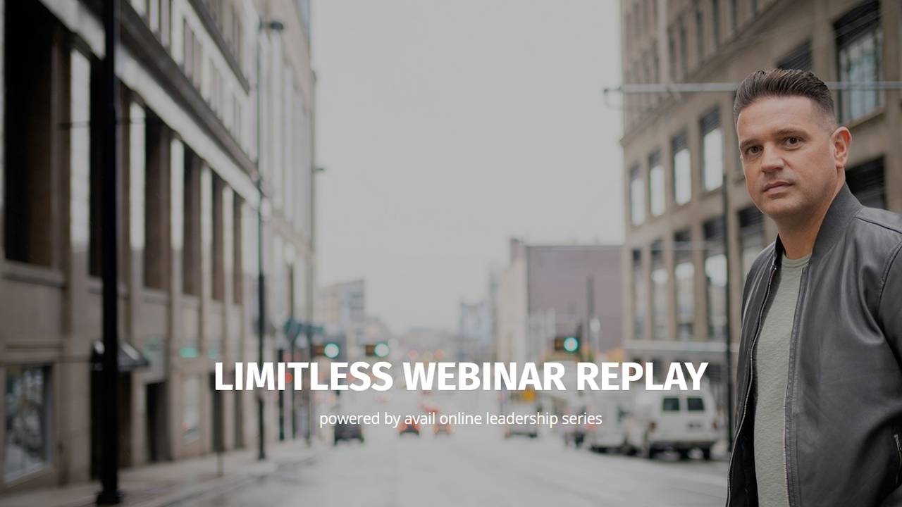 Limitless -A webinar replay with Eric Petree