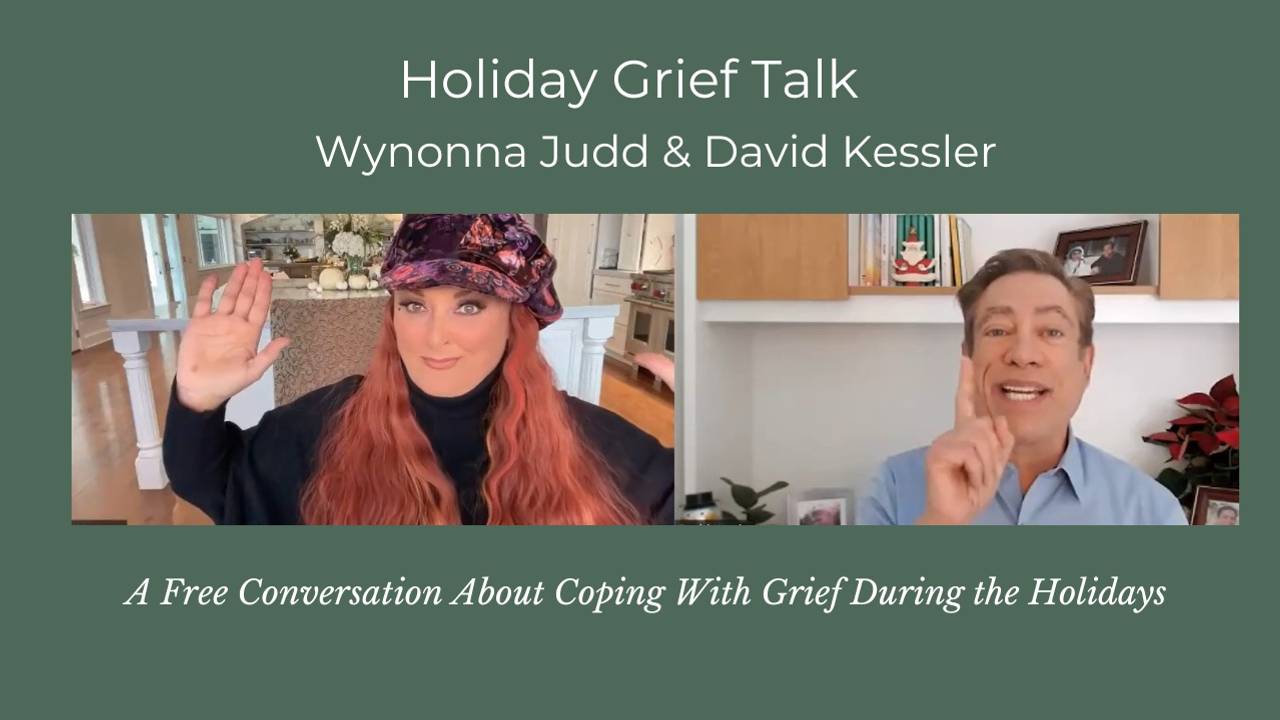 Wynonna Judd and David Kessler Holiday Grief Talk