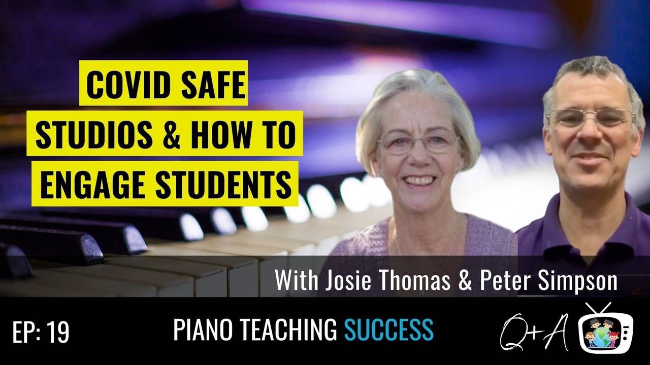 Q+A Ep 19 COVID-Safe Studios & Engaging Students