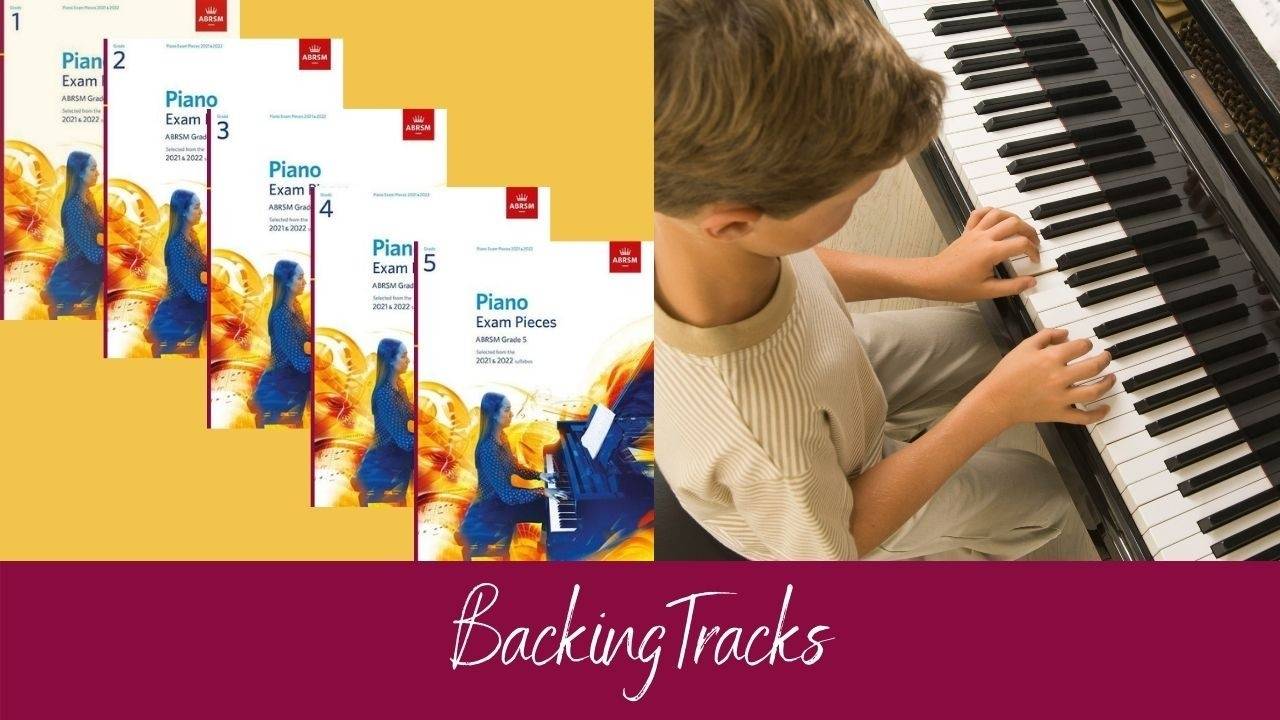 Backing Tracks for ABRSM Piano Exams
