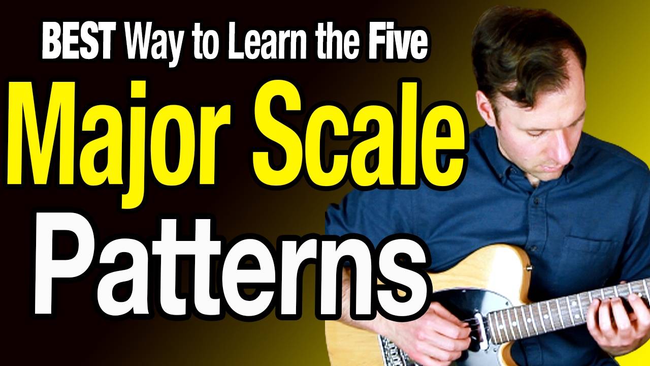 Major Scale Guitar Patterns - How to REALLY know them