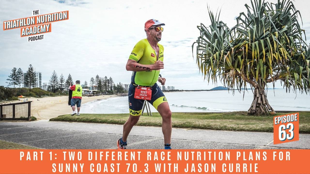 Triathlon Race Nutrition Plan for Sunshine Coast 70.3 - Jason Currie