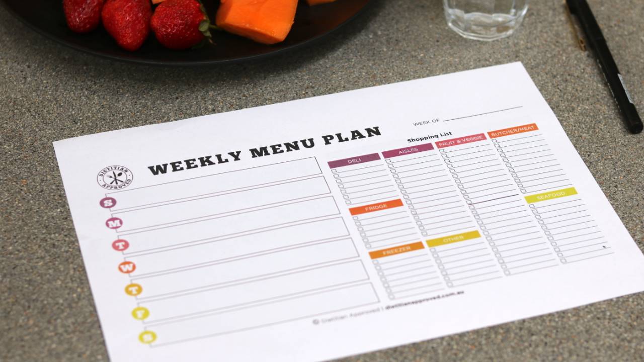 Weekly Menu Planning