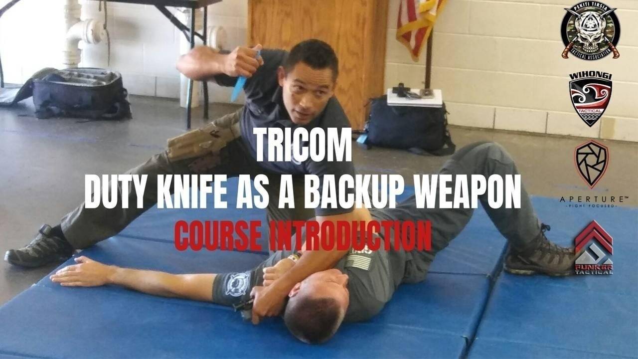 Duty Knife as a Backup Weapon