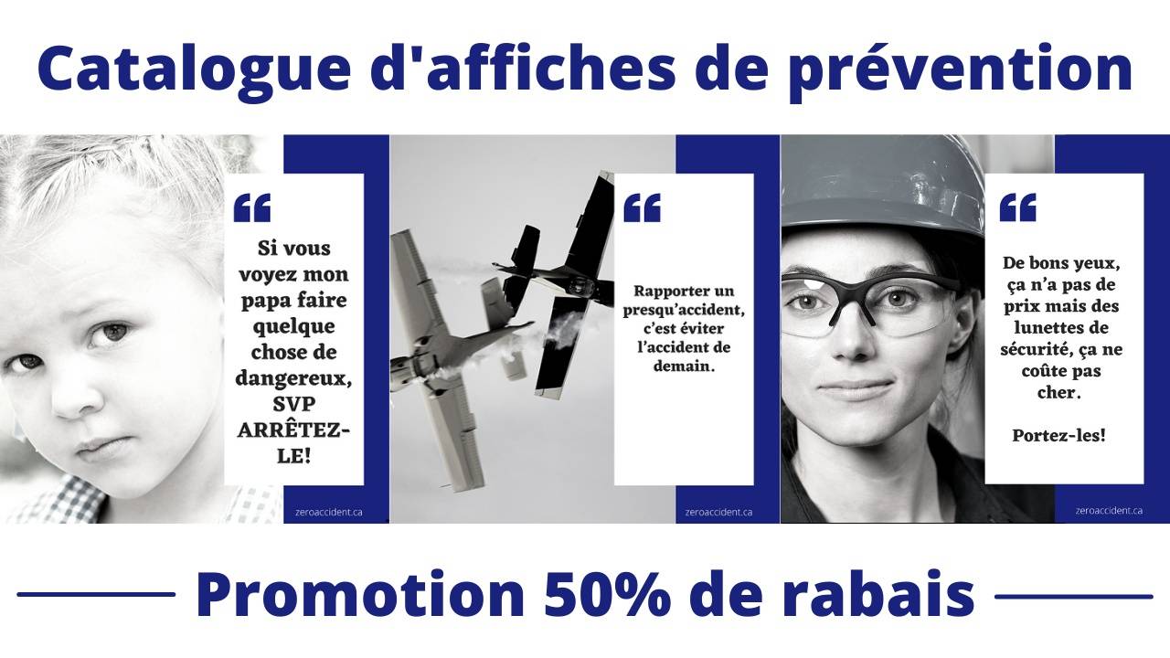 Affiches SST - Affiches de sensibilisation à la prévention