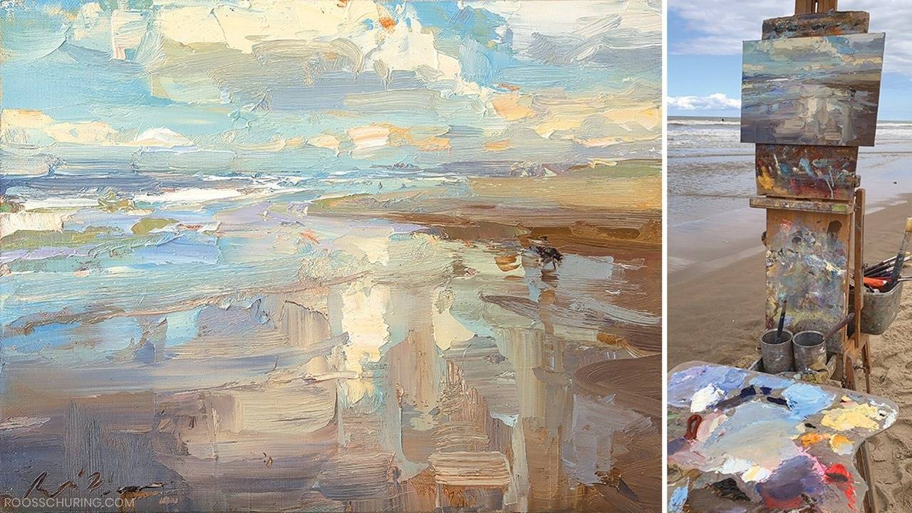 Seascape Shoreline Mirror - Roos Schuring