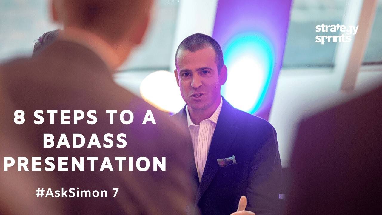 How to do a great presentation, in eight step by step points.