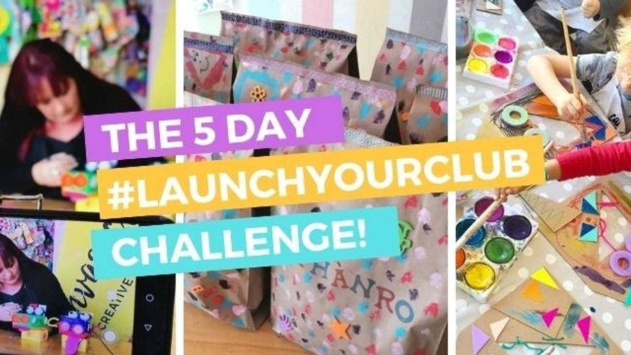 Launch Your Kids Arts & Crafts Club in Just 5 Days!