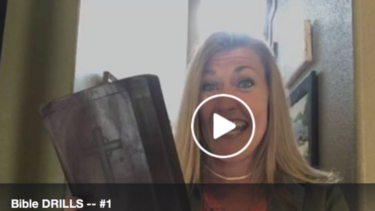 12 Bible Drills for Kids