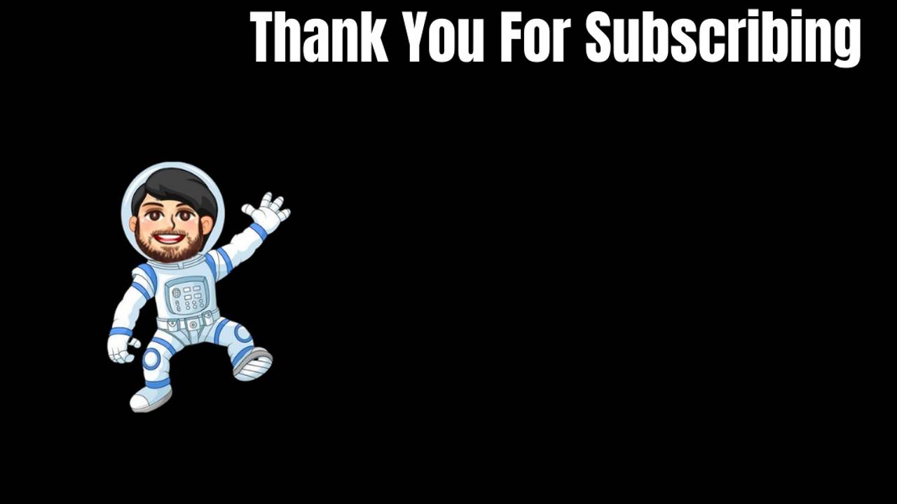 Thank You For Subscribing