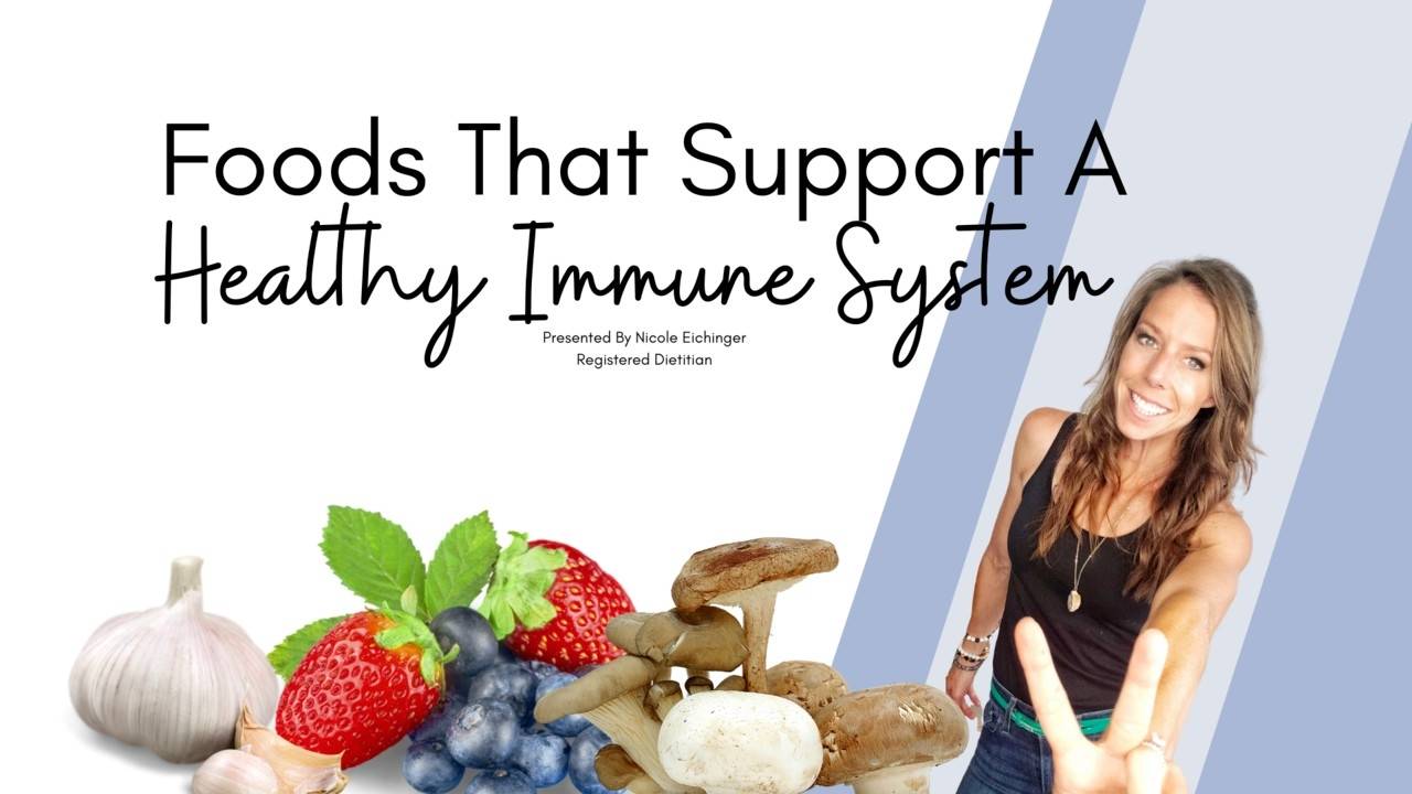 Dietitian shares how to use food to support a healthy immune system.