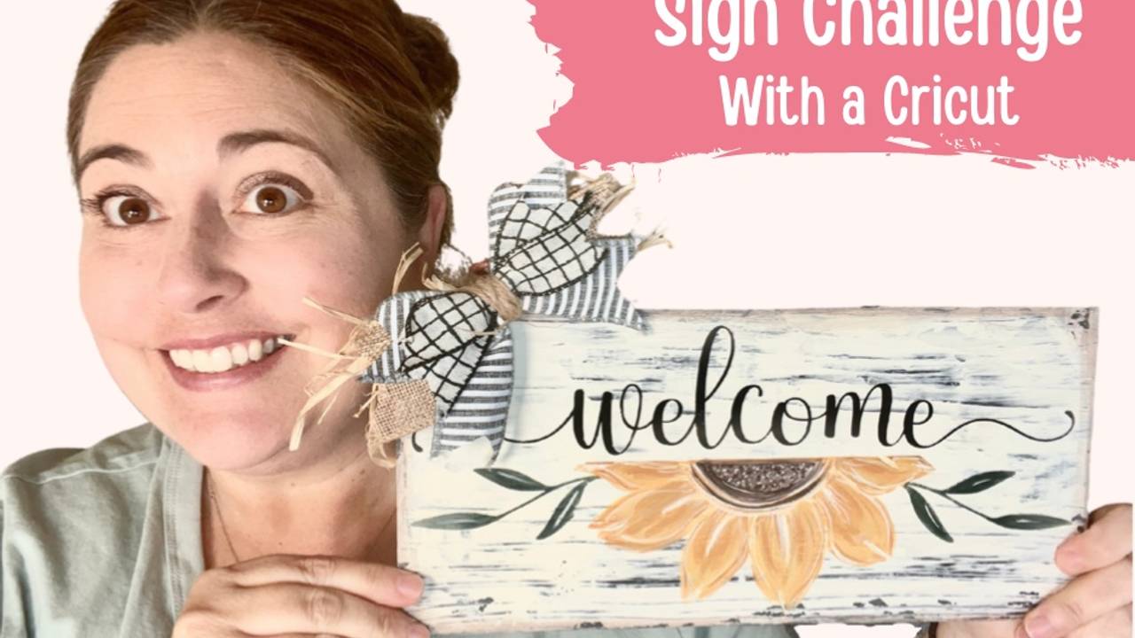 Welcome Sign Challenge
