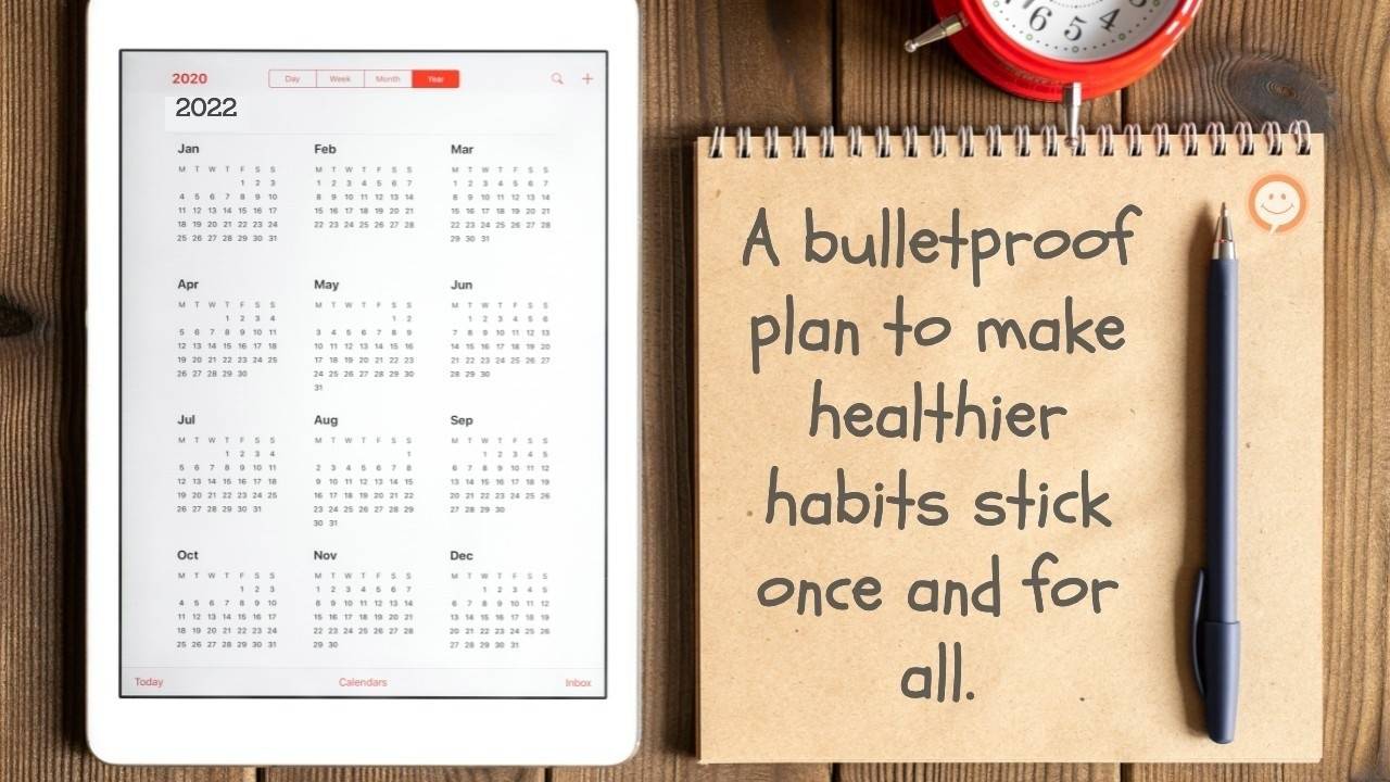A bulletproof plan to make healthier habits stick once and for all.