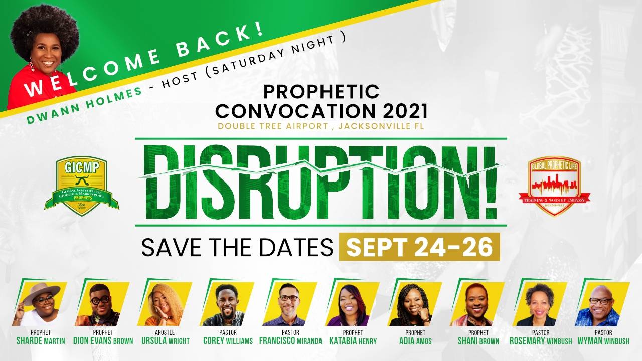 REGISTER NOW FOR PROPHETIC CONVOCATION 2021