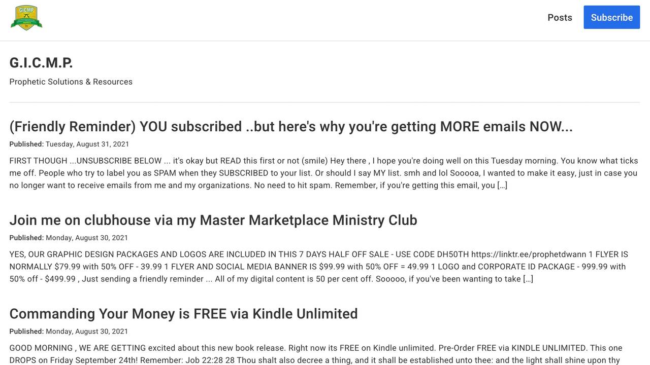 WHY YOU GET EMAILS FROM SMALL BUSINESS OWNERS