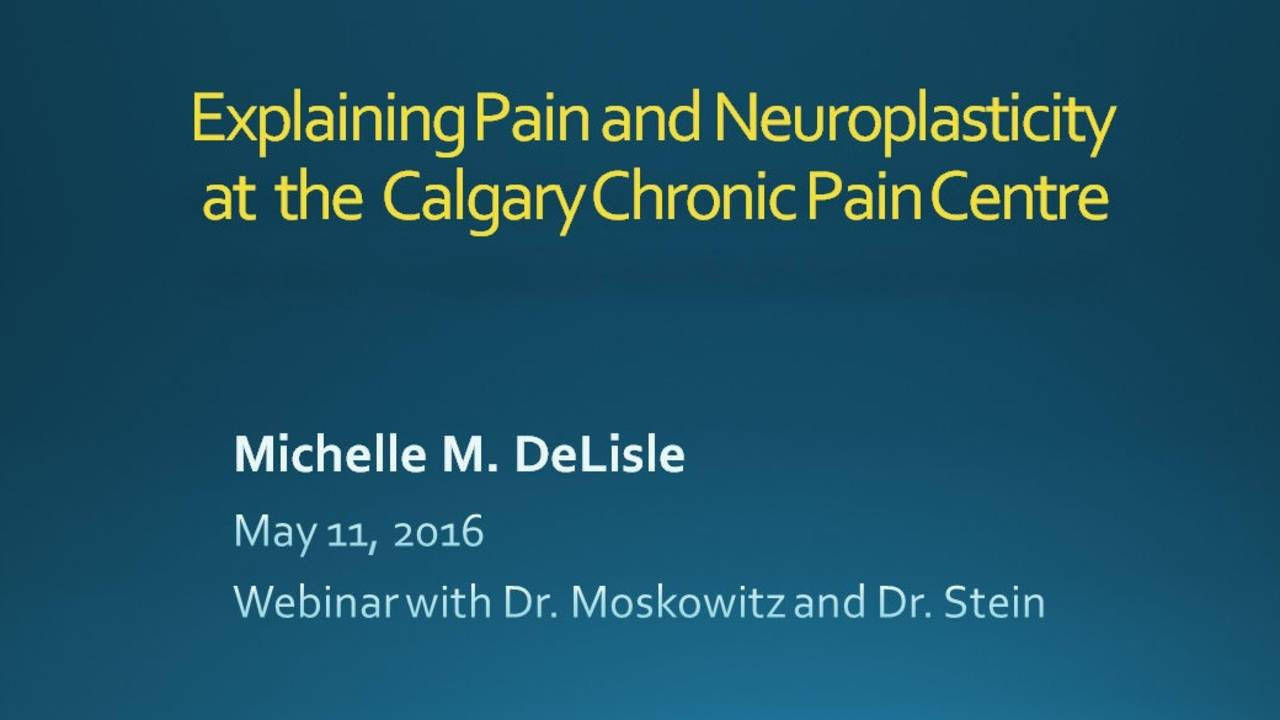 How does Neuroplasticity help in pain management?