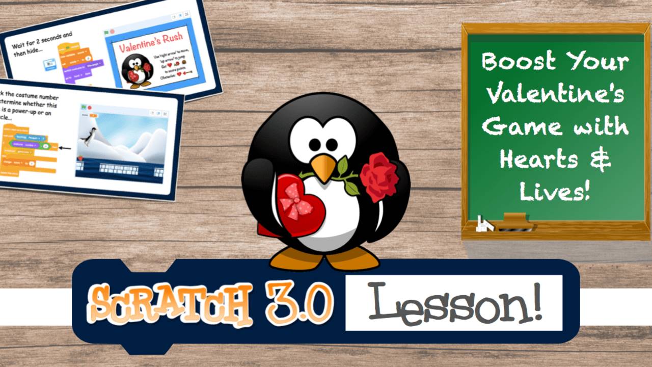 Free, Ready to Use, Scratch Lesson for Valentine's Day!