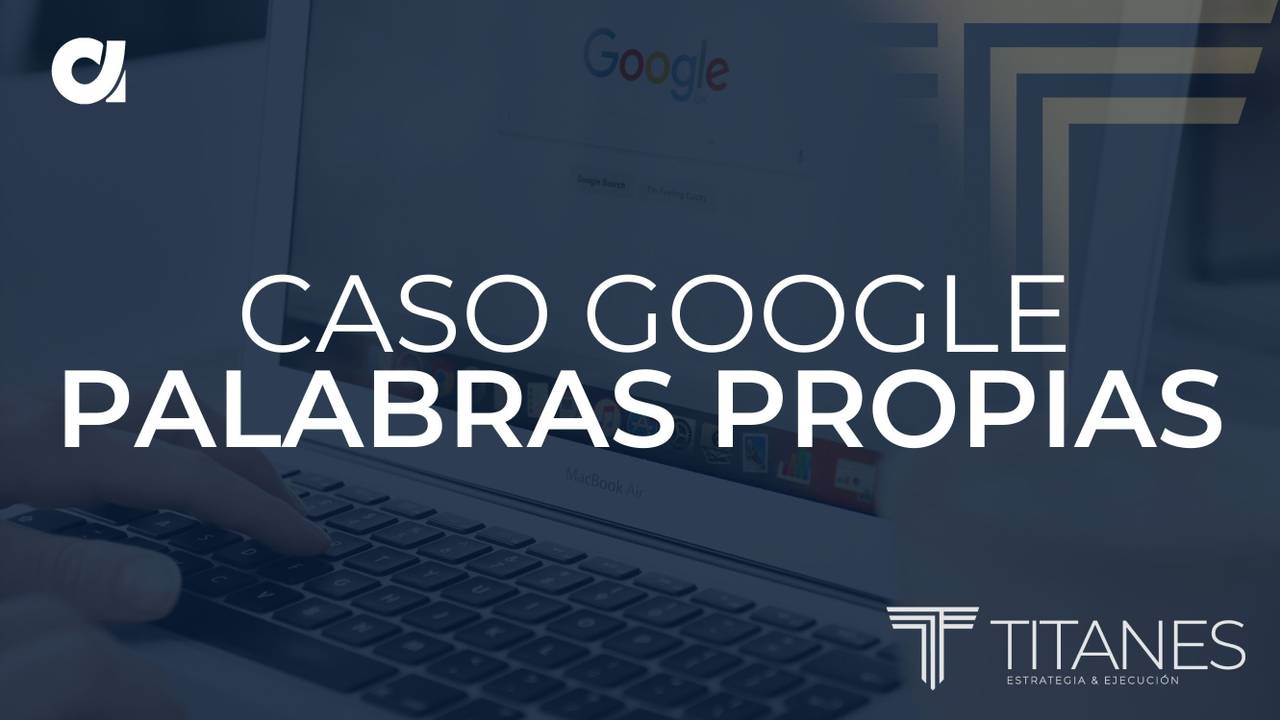 Caso Google - Palabras Propias