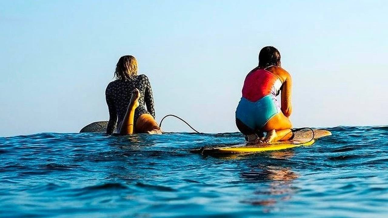 Female surfers in the line up. Do we have a special superpower?