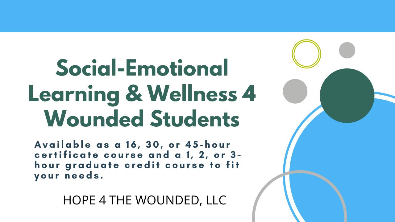 Social Emotional Learning & Wellness Training, Certificate & Grad Cred