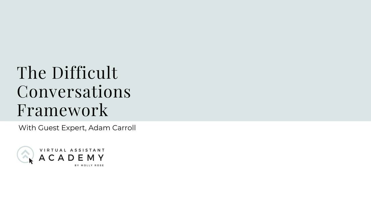 Difficult Conversations Guide