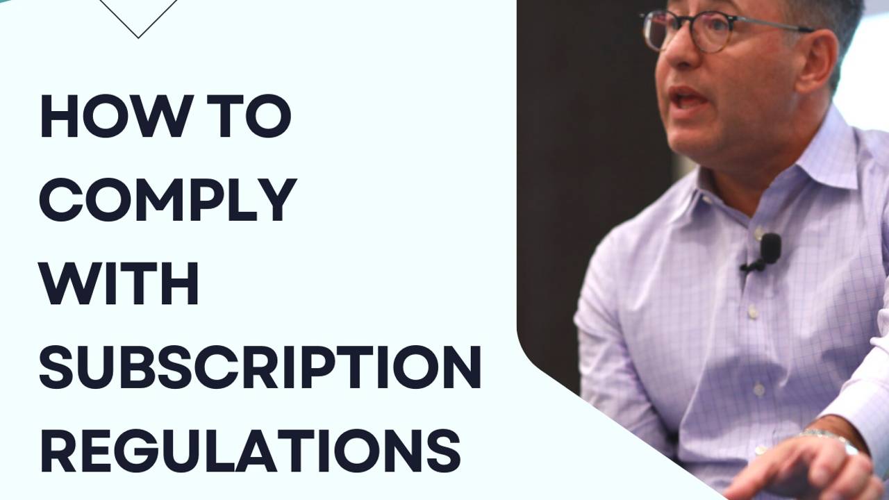 HOW TO COMPLY WITH SUBSCRIPTION REGULATIONS