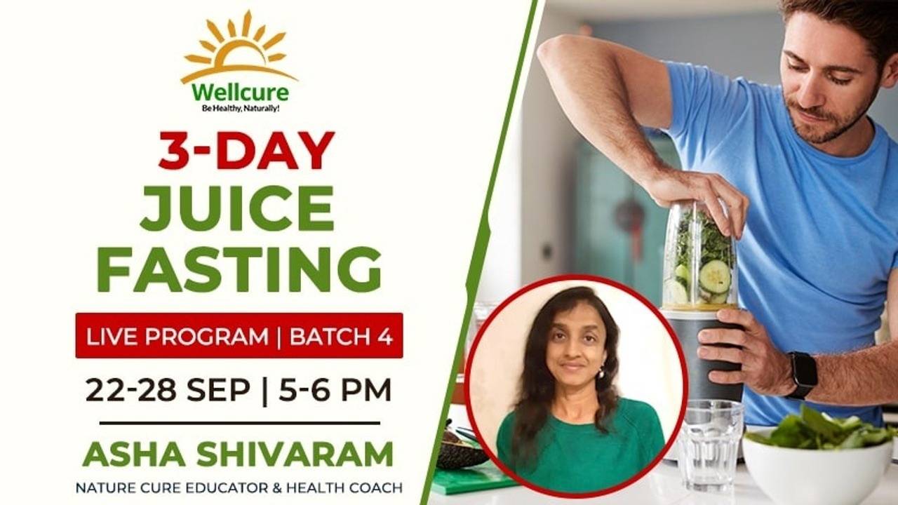 3-Day Juice Fasting LIVE Workshop by Asha Shivaram