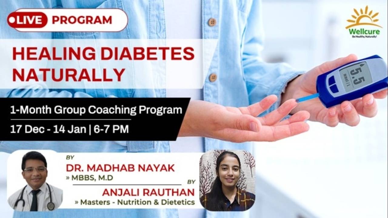 Healing Diabetes Naturally 1-Month Group Coaching Program