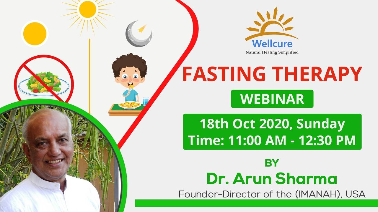 Fasting Therapy - Webinar by Dr. Arun Sharma