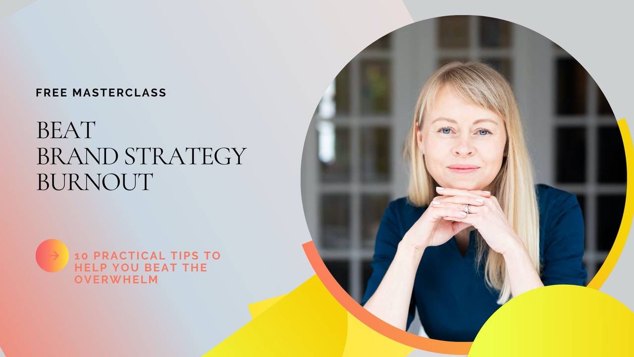 How To Beat Brand Strategy Burnout Free Webinar