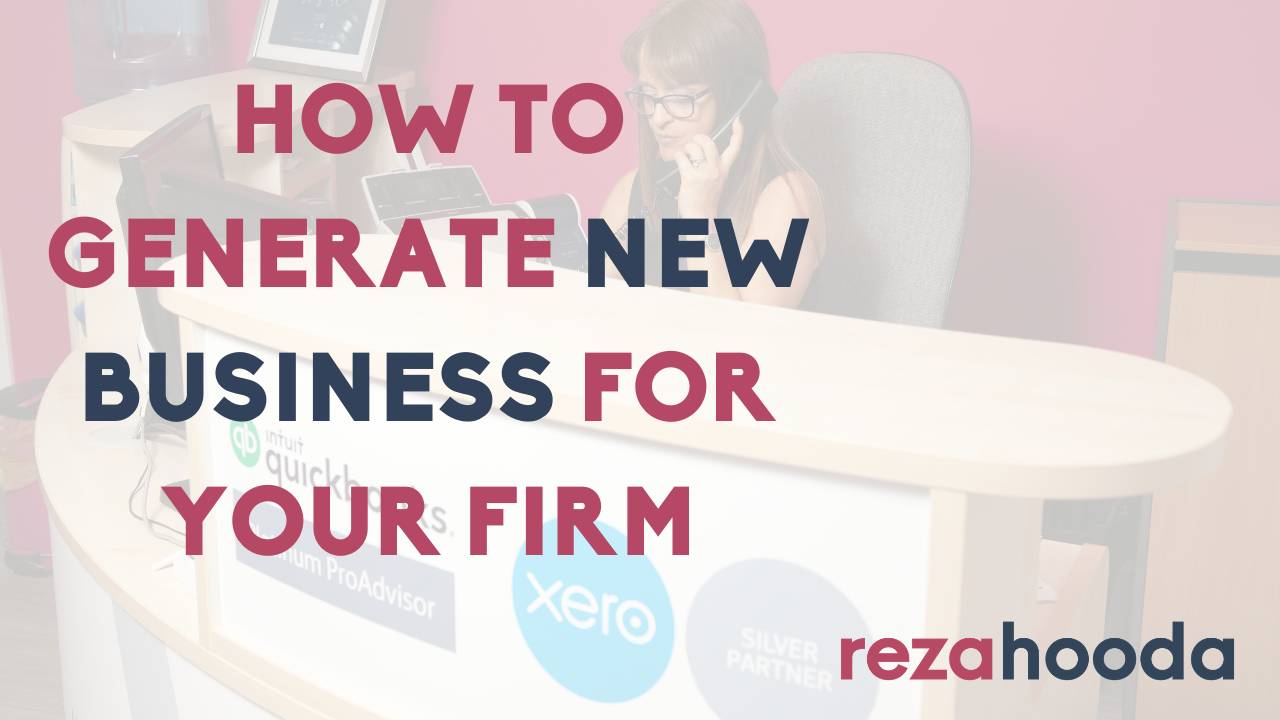 How to generate new business for your firm