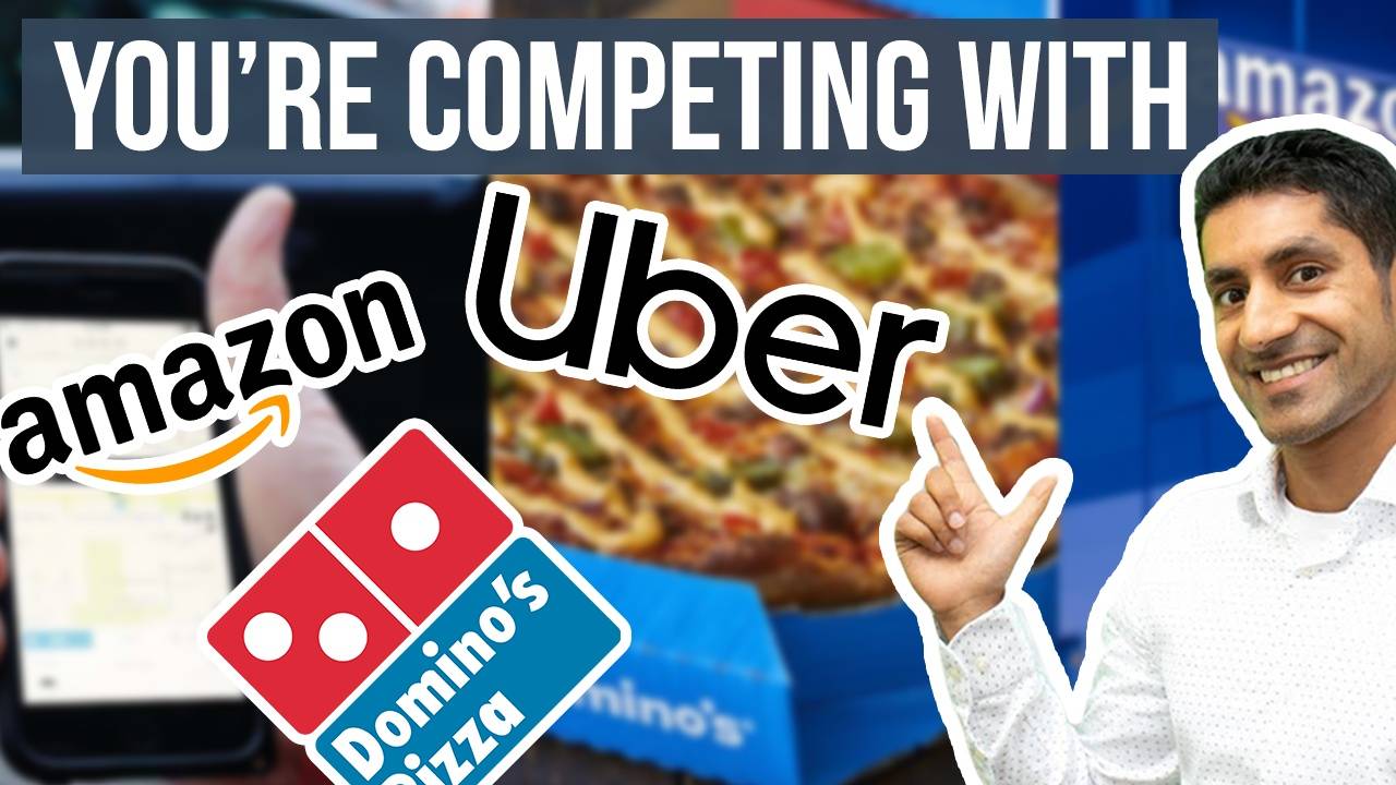 How Amazon, Uber & Dominos are competing for YOUR business 😱