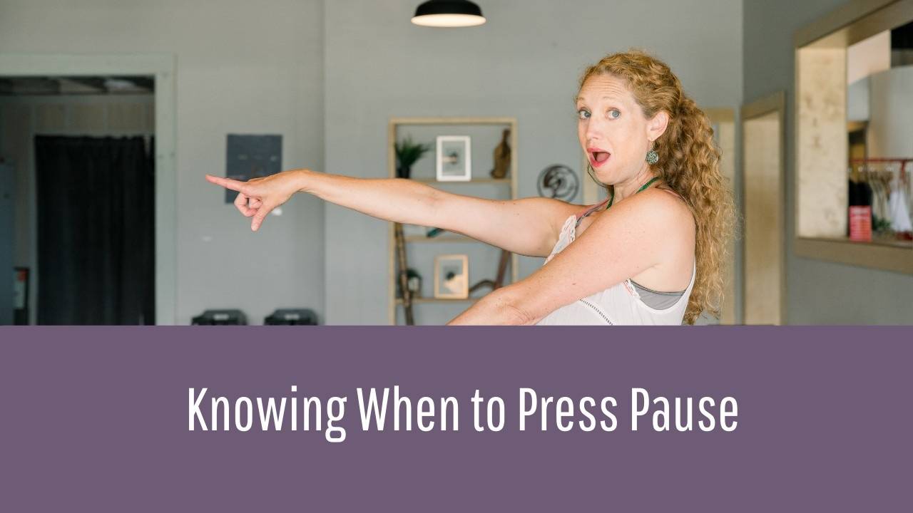 Knowing When to Press Pause
